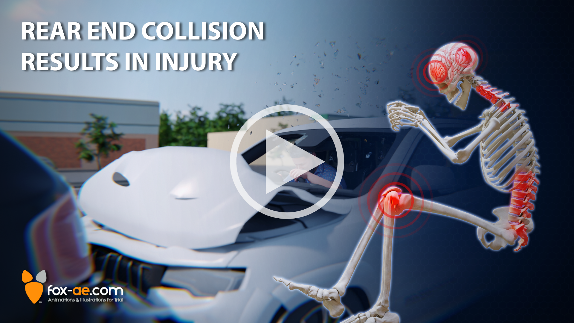 Seven Car Crash Rear End Collision | Fox AE